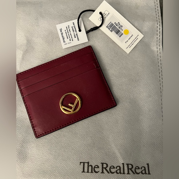 Fendi | Bags | Fendi Card Wallet Red | Poshmark
